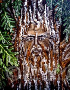 Den the Wise Oak Tree – Higher Energy Spirit Art